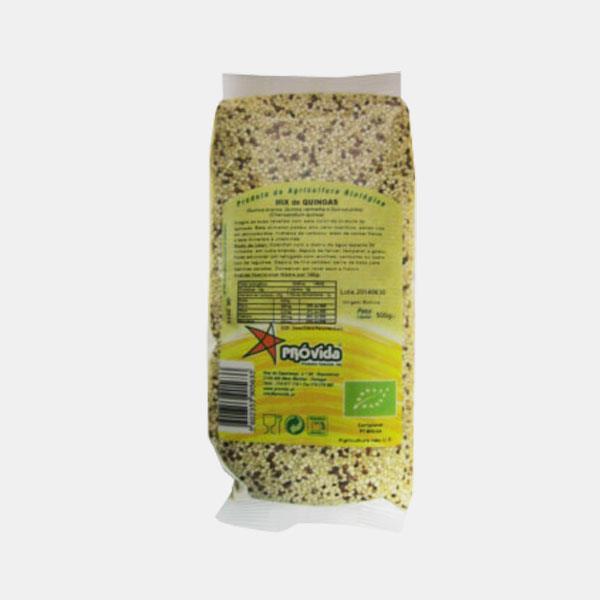 Quinoa Trio (Verm/Branca/Preta) Bio – 500g – Cnatural